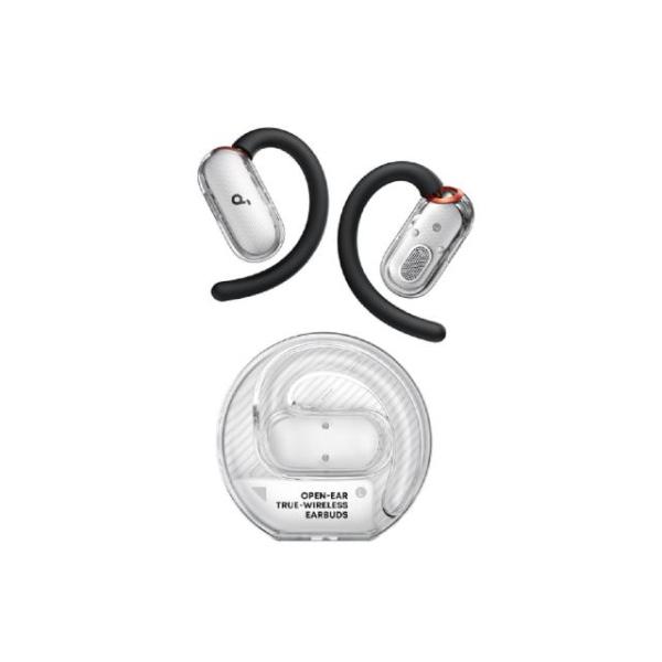 ■商品特徴クリアなデザイン性の高いオープンイヤー型ワンステップで使えるカバーレスデザイン使いやすさを追求したカバーがないシンプルなデザインでケースを開ける手間なく装着できます。どんな耳にもフィットイヤーフックが4段階に角度調整可能なため、高...