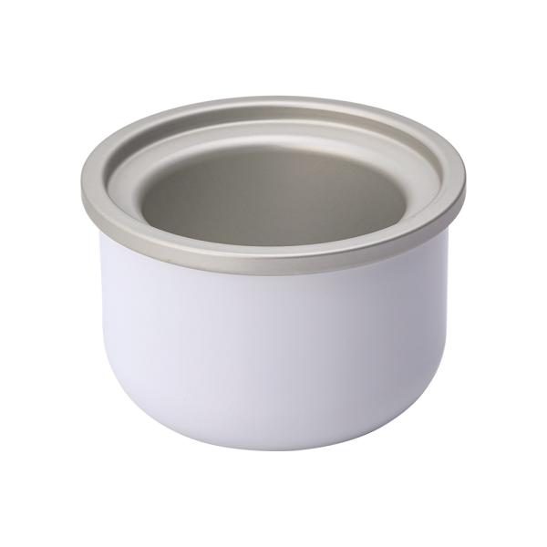 製品特徴●専用保冷ボウルクイジナート アイスクリームメーカー（ICEM10WJ）専用の保冷ボウルです。●アイスクリームカップ（110ml）約4個分※が1度にできるたっぷりサイズ。最大出来上がり量は約480ml※とアイスクリームカップ（110...