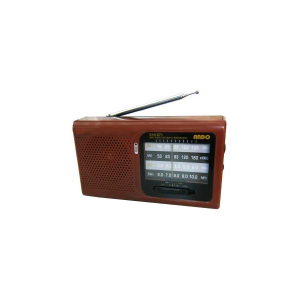 製品特徴●短波放送受信可！経済番組、経済放送を受信できる。●大きく見やすい選局パネルで操作が簡単。●65ｍｍ大型スピーカー内蔵、大きな音でも聞きやすい。●ワイドＦＭ放送（FM補完放送）の受信に対応製品仕様●受信可能帯域：　AM: 530〜1...