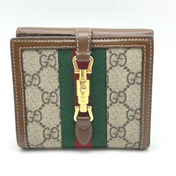 GUCCI グッチ 二つ折り財布 ジャッキー 1961 フレンチフラップ GUCCI グッチ 二つ折り財布 ジャッキー 1961 フレンチフラップ