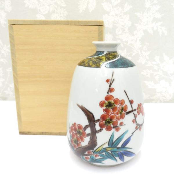 ■商品名九谷焼 骨董・民芸品 インテリア 中村重人 九谷重人 花瓶 花器 花生 花入 梅 共箱有 陶歴有■商品コードki6668AB■商品情報アイテム: 骨董・民芸品ブランド : 九谷焼約9cm x 9cm x 12.5cm<br&g...