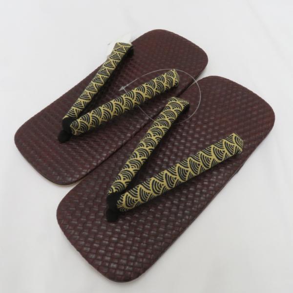 ■商品コードki8741AB■商品情報アイテム: 草履対象: メンズカラー: ベージュ×ネイビー x エンジJP靴サイズ：27.5cm[ 保証期間 ] 初期不良（到着から1週間）のみ■商品詳細[ 全体 ]ココロードランク = N：新品・新古...