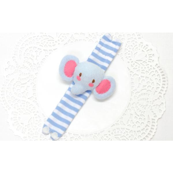 綿付き 手作りキット（赤ちゃん・ベビー おもちゃ）キット内容・・・レシピ・パイル地・ストライプ布・フェルト・リボン・刺繍糸・プラ鈴・わたご用意いただくもの・・・はさみ、針、定規、縫い糸、鉛筆、わた詰め用の棒など