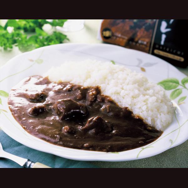 近江牛をじっくり煮込み、肉の旨味を引き出すコクのあるソースと特製スパイス。ピリッと引き締まった味わいの本格派カレーです。内容量：1パック200ｇ