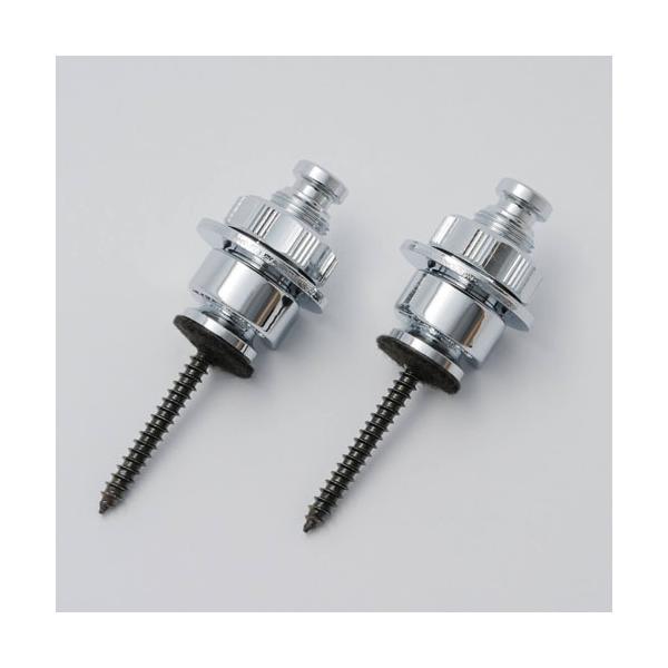 【メール便OK】ESP STRAP LOCK ESL-01 ChromeESP STRAP LOCKは、(株)ニッセーとESPの共同開発により生まれた、緩まないナットを採用したストラップロックです。ネジピッチの異なる2種類のナットを用いるP...