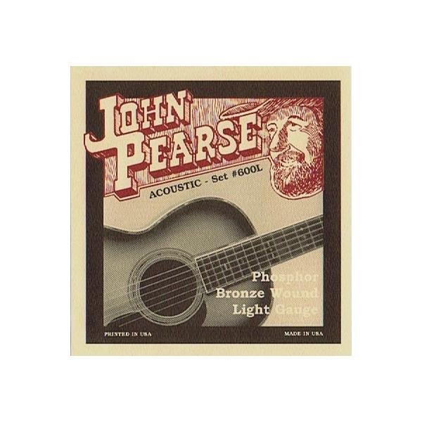 【メール便OK】Silvered Steel,Phosphor Bronze Wound Strings/ACOUSTIC-Set当店一番人気のアコギ弦！1セットジョンピアースの高品位、高音質の高級アコースティック(フォーク)ギター用のフォ...