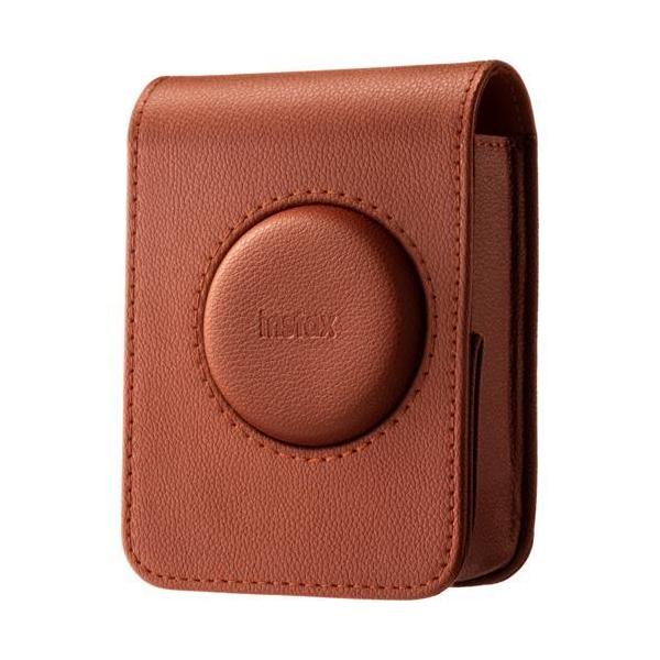 商品状態：新品未開封付属品 ：初期付属品は全て揃っています。※商品の詳細に関しましてはお手数ですがメーカーに直接お問い合わせください。【製品特徴】■フェイクレザー調の専用カメラケース（ブラウン）【製品仕様】●対応機種：チェキinstax m...