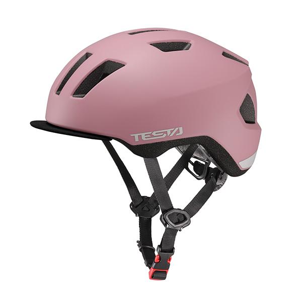 ファブリックバイザー付き、フリーライドモデル『TESTA(テスタ)』。日々の移動からアクションシーンまで体も動きも大きくなってくる絶賛成長中のキッズに最適。ストリートスタイルと相性の良いアースカラーを楽しんで。アジャスターダイヤル：後頭部に...