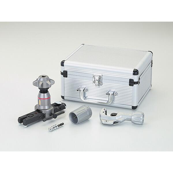 分類：冷凍・空調用配管工具 ＞ フレアツール【仕様】＜セット内容＞フレアツール（TA550CX）チューブカッター（TA560A）リーマー（TA530）専用アルミケース（TA550CS-2）JANCD：4528422491535【銀行振込・コ...