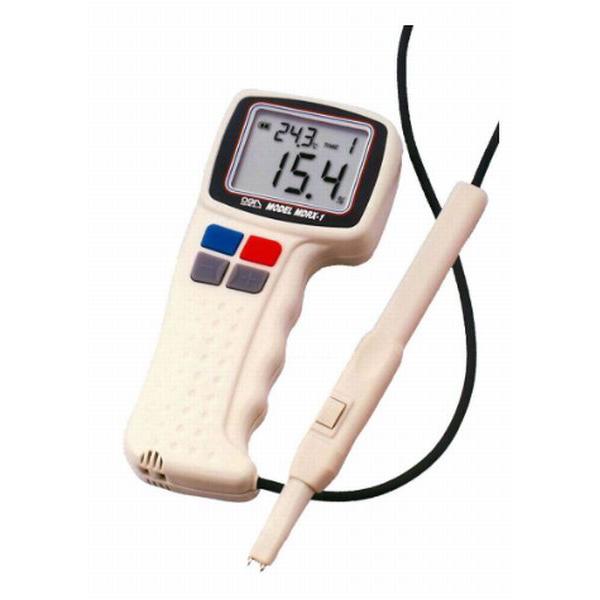 【特長】●農産加工品、めん類、菓子類、粘土、水産加工品などの水分チェックにご使用になれます。●簡単…センサーを試料にあてるだけです。●早い…スイッチを押すだけで測定完了。●８つのユーザーズレンジを搭載、各々のレンジに検量線を記憶できます。●...