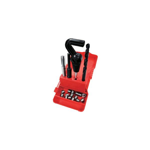 下穴用ドリルにタップが付いて、挿入工具はタップハンドルに早変わり！このキットだけで補修作業が完結！JANCD：0020317330485【銀行振込・コンビニ決済】等前払い決済予定のお客様へ当商品は弊社在庫品ではなく、メーカー取寄せ品でござい...