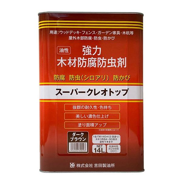 (危険物の種別)：第四類(危険物の品名)：第二石油類(危険物の含有量)：14L(特長)・紫外線に強く、色落ちや剥がれが起きにくい高耐久タイプの木材防腐剤（屋外用）です。・防腐効果だけでなく、防虫（白アリ）・防カビ効果もあります。・美しい濃色...