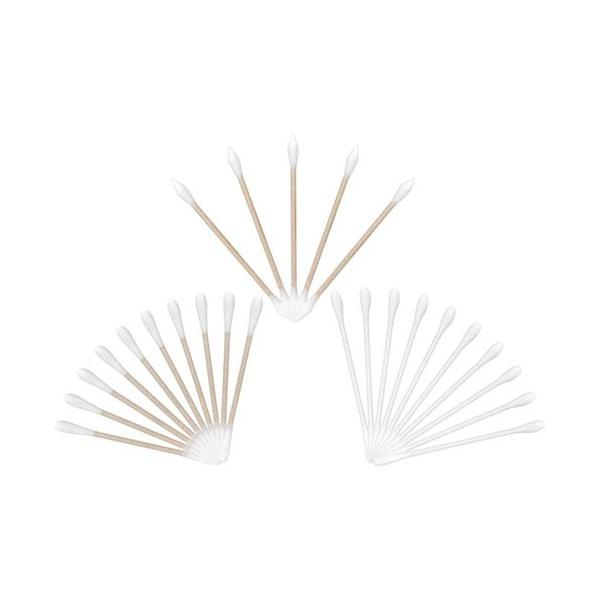 年末の清掃や、日々のお掃除に便利な、お掃除用綿棒です。【用途】細かい部分の清掃作業。【機能】耳かき綿棒に比べ、綿球が硬く、作業中に綿くずが出にくい仕様になっています。色々な形状・長さをセットにしたお試し用セットです。清掃作業以外にも、車・バ...