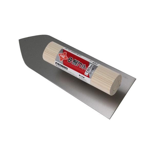 中塗りから荒仕上げまで、使用範囲が広いです。【用途】壁塗り等の中塗用。【機能】中塗りから荒仕上げまで、幅広くお使いいただけます。壁材をすくい、壁面に押し伸ばしながら、平らに塗り上げる場合に最適です。【仕様】●サイズ：180mm。【材質】●コ...