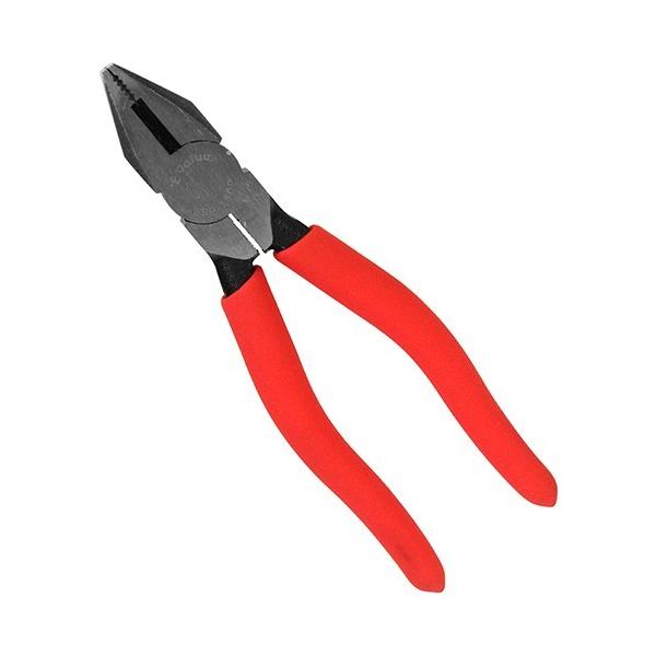 使いやすいスタンダード形状です。【用途】1丁で廻す、切る、挟む等の作業。【機能】安心して使用出来る、JIS規格品です。この1丁で廻す、切る、挟む等の作業が可能です。【仕様】●切断能力(軟鉄線)：1.6mm。●全長：150mm。【材質】●炭素...