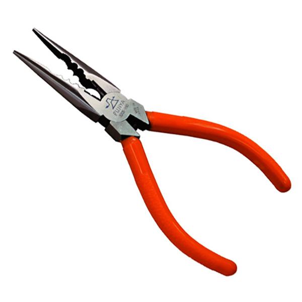 電気・通信機器・精密機器の組立・配線工事等から一般家庭でのDIYまでご使用いただけるオールラウンドモデルです。【用途】くわえ・折り曲げ、小ネジ回し、割線、圧着、皮むき、切断作業等。【機能】コードの割込みが可能です。便利な簡易圧着機能付で、1...