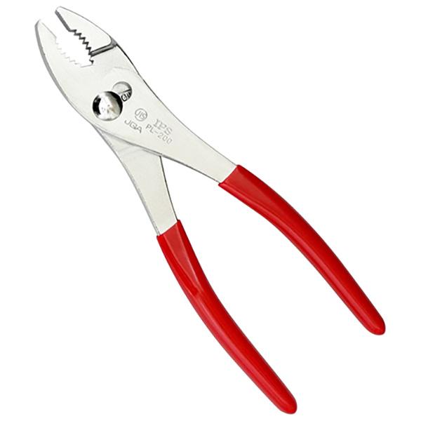 つかむ、はさむ、回す、切る、家庭や工場で大活躍の万能工具です。【用途】物をつかむ、回す作業。【機能】パイプ・六角ナット・板材すべてにガッチリと噛む理想的な歯型形状です。カッター部で釘や針金などが切れます(軟線で2.6mm位まで)。耐久性が抜...