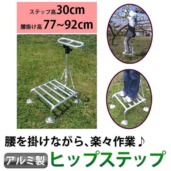 当商品は受注生産品でございます。配送状況は目安の為、前後する場合がございます。※注文後のキャンセル・返品・交換はお受けできかねます。    軽くて持ち運びやすいアルミ製の踏み台です。持ち手は腰掛にもなり、果樹園での収穫や剪定など、定位置での...