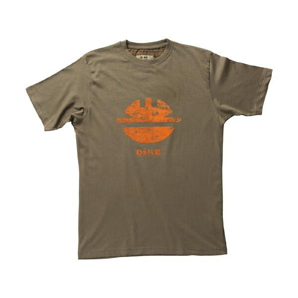 汚れ、色あせが目立ちにくいナチュラルカラーTシャツ□カラー：ダークブラウン□サイズ：XS□Dikeが厳選した高い通気性と排熱性を備えたコットン100%。□動きやすく、快適な着心地を与えるDCS(ディーケコンフォートストレッチ)採用。□柔らか...