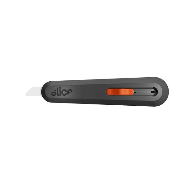 Slice(スライス)セラミックカッター ロングブレードタイプ 刃先自動収納型 10550Sliceセラミックカッター安全安心構造カッターです。刃先がラウンド構造で怪我の発生を軽減するのに役立ちます。刃はセラミックを利用で、水に濡れても錆び...