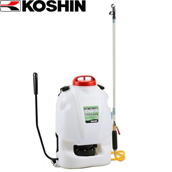 加圧タイプの手動噴霧器です。タンク容量10リットル本体サイズ(mm)：W440×D201×H540最高圧力：（締め切り時）0.4Mpaホース：1.2m　ノズル60cm噴霧量：自在二頭口0.7L/分 カバー付泡状除草0.6L/分 【商品サイズ...