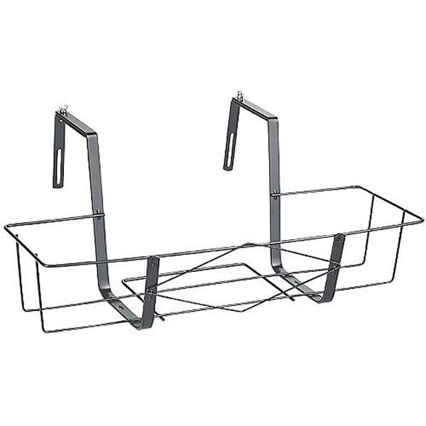 ベランダの手すりの掛けれるプランターハンガー。ビニールコーティングでサビにくく取り付け面をキズつけにくいです。□寸法(幅W×奥行D×高さH)(mm) ： 625×380×235□ハンガー取付け幅(mm) ： 225□耐荷重(kg) ： 18...