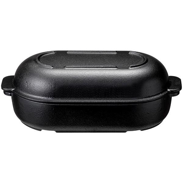 ●鉄鋳物の蓄熱性とセラミックボールで焼き芋が簡単にできる●ガス火でもIHでも美味しい焼き芋が作れる●蓋・本体は、それぞれ鍋・グリルパンとして使用可能●焼き芋だけで無く多彩なお料理が作れる●焼き芋のガス火・IHの加熱時間約35分、蒸らし約10...