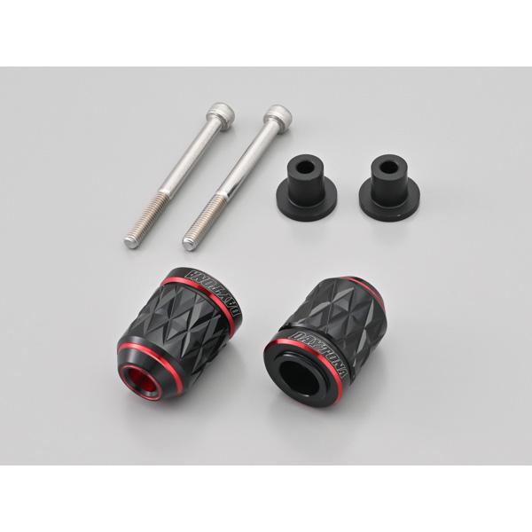 商品説明アルミの無垢素材から繊細で丁寧な加工で削り出し、2色のコントラストがきわだつデュアルアルマイトで仕上げました。カスタムの定番でもあるダイヤ形状を、工芸品「江戸切子」をモチーフに表現。mlボルトで固定されているKAWASAKI車の純正...