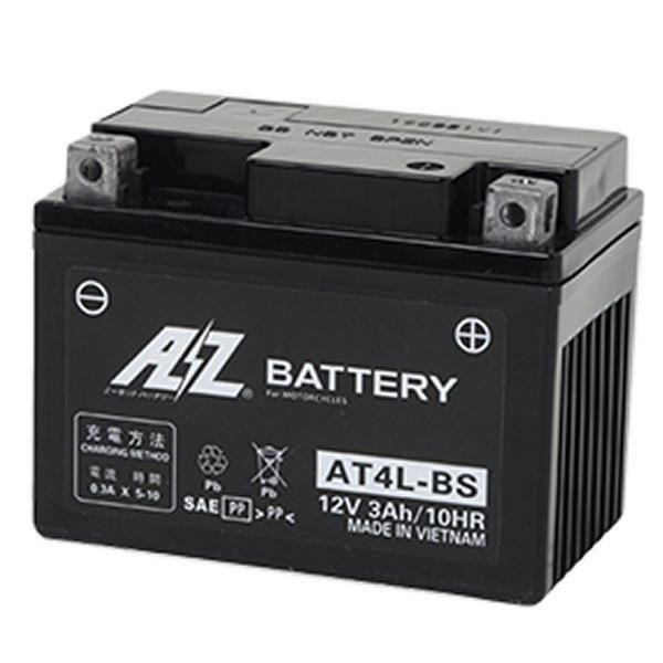 エーゼット AZ バッテリー 液入り充電済参考互換バッテリー品番:YTR4A-BS、GTR4A-5、FTR4A-BS、RBTR4A-BS /KTR4A-5電圧(V):12容量Ah(C10):2.3外形寸法(約mm)/長さｘ幅ｘ高さ:114ｘ...