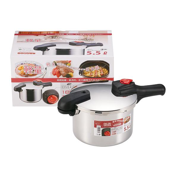 軽さを追求した使い勝手の良い圧力鍋時間短縮・経済的。圧力鍋で芯までやわらか2段階圧力切替式低圧：煮崩れしやすいものに高圧：熱の通りづらいものに22cm、8合炊き、レシピブック付、1年保証PSマークの種類：PSC届け出事業者：パール金属株式会...