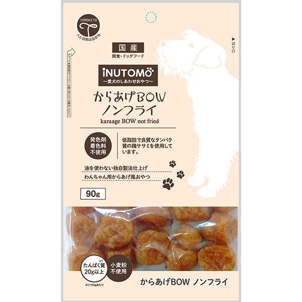 商品特徴・油を使わない独自製法仕上げのわんちゃん用からあげ風おやつです。・低脂肪で良質なタンパク質の鶏ササミを使用しています。・発色剤、着色料不使用原材料(成分)肉類(鶏ササミ、鶏肉)、グリセリン、加工澱粉、酸化防止剤(亜硫酸Na、V.C、...