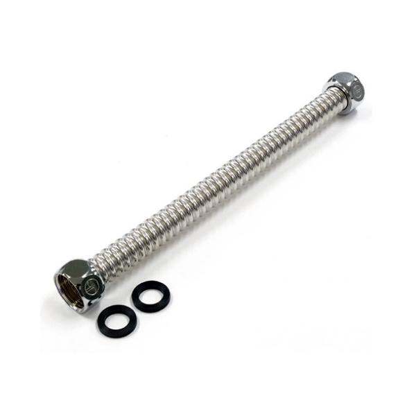 水道用フレキパイプT型(三ツ山)13×300□材質：SUS304・黄銅・EPDM□パイプ肉厚：0.3mmフレキパイプ類【施工上のご注意】□ナットの根元から50ミリ以内での曲げは行わないでください。□最小曲げ半径は内径の3倍以上で曲げ、屈曲を...