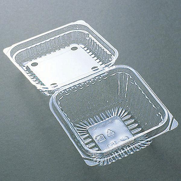 ●商品サイズ：外寸：横１０１×縦１０３×高４４（フタ高２１）ｍｍ●商品材質：ＯＰＳ●商品説明：ミニトマトなど、野菜やフルーツに最適な穴有りタイプの嵌合タイプフードパックです。●電子レンジ使用不可●オーブン使用不可●耐熱温度：８０℃●入数：１...