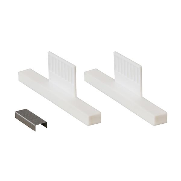 LABRICO（ラブリコ）シリーズ 賃貸向けDIY商品１×４アジャスター専用。石膏ボードでの横方向使用時のズレ防止に。安定性が大幅にUP。安心の使用荷重10Kg。ホッチキス針で取り付けるので壁面の跡が目立たない。取り付けた状態ではホッチキス...