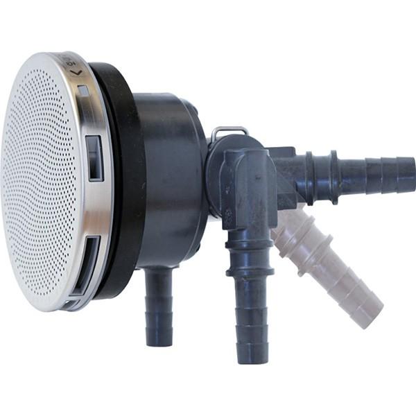 配管の接続はφ10用架橋ポリエチレン管φ10高耐熱ポリエチレン管をご使用下さい。配管の接続は往側/戻側の指定がありません。付属の一人施工用フック棒で一人で施工出来ます。サイズ：直径75mm×奥行99.5mm（浴槽最大厚み15mmまで 穴寸法...