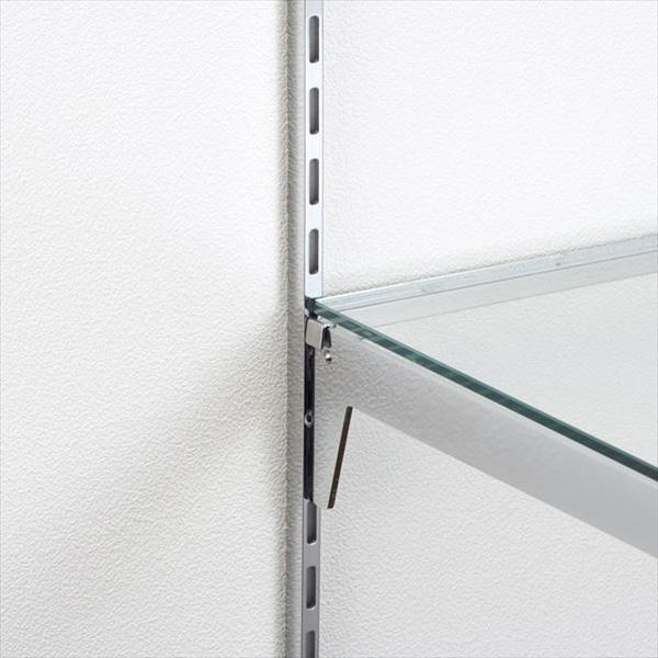 ●素材：スチール製 クロームメッキ●サイズ：W0.78×D1.1cm●取り付けネジ：L30mm×10本●セットされているネジは下地が木・軽量鉄骨専用になります。●直付け柱の耐荷重は、取り付け箇所によって異なります。●※ドリルドライバー必要●...