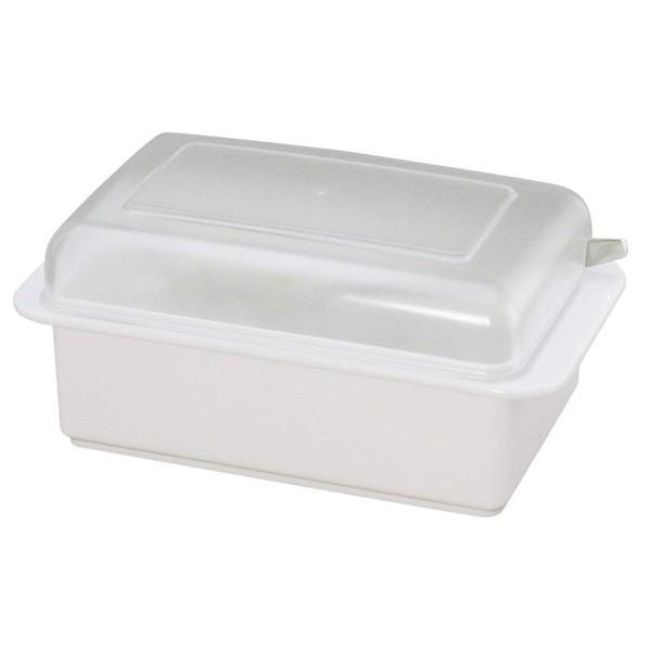 安全性を厳しくチェックした国内基準準拠製品。450gの大型バターが入ります。□商品サイズ：17.5x9.9xh7.9cm□商品重量：270g□原産国：日本□耐熱・耐冷温度耐熱温度：120℃、耐冷温度：-30℃【素材】□本体：メラミン樹脂□蓋...