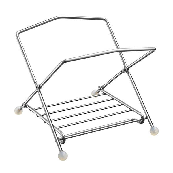 スーパーでもらう小さい袋やアイラップ、水切り袋などをかぶせて使う、簡易ゴミ箱です。シンク内に置けば、調理で出た生ゴミをすぐに簡単に捨てられます。シンプルな形で、汚れる面積が少なく、ヌルヌルしにくく、洗いやすいです。底板が付いていて、ゴミを入...