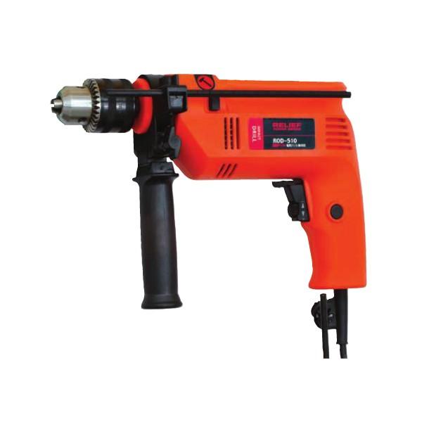 □仕様品番：ROD-510AC100V 50/60Hz電流5.3A定格消費電力：500W定格使用時間：30分無負荷回転数0〜2,700min-1（回転/分）打撃数：0〜43,200bpm（回/分）チャック能力：φ1.5〜φ13mm穴あけ能力...