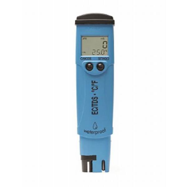 【特長】●画面にはEC(TDS)と温度を同時に表示。●日常防水型。●電極は塩分などの付着、汚染に強いグラファイト製。●電極の交換は簡単。●校正は自動で1点。●自動温度補償付き。●読み取り値を固定できるホールド機能。●電池残量が少なくなると画...
