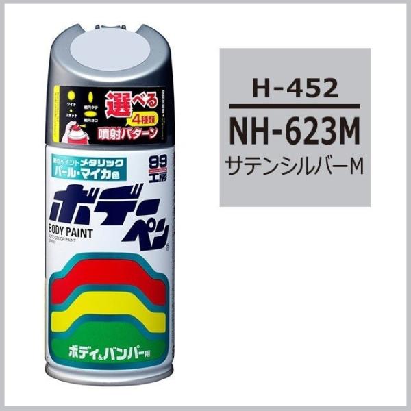 ソフト99なら正規代理店の当店へ。ご相談もお受けします。【メーカー】ソフト99（SOFT99)【製品情報】「ホンダ・カラーナンバー NH623M・サテンシルバーM」【製品仕様】内容量：300ml【お買い求め前のご確認】ご注文の前に再度、愛車...