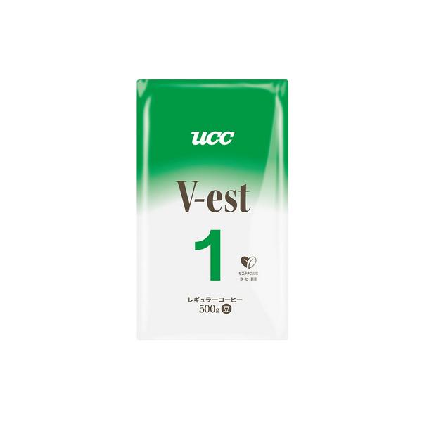 UCC ヴェスト No.1 RA（豆）500g 業務用コーヒーまろやかな口当たりとすっきりとした余韻が印象的なコーヒーです内容量：500g／袋カロリー：4kcal/抽出液100g主要原材料：コーヒー豆最終加工地：日本メーカー：UCC
