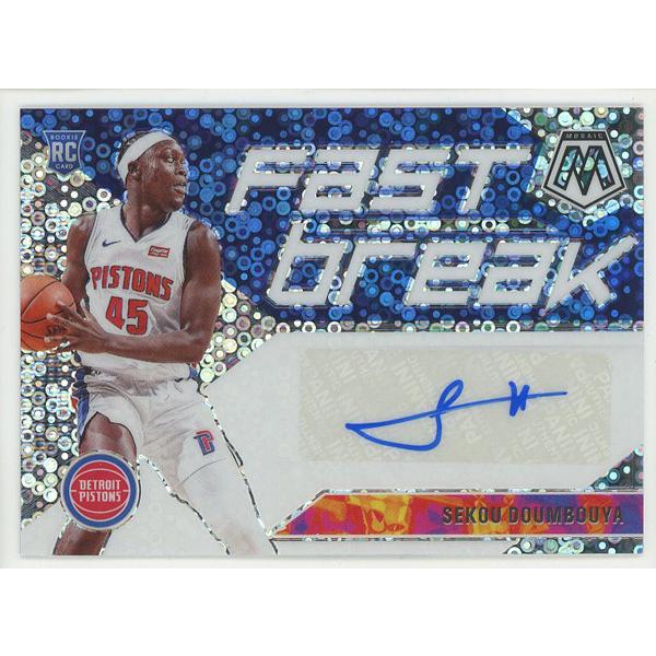 Sekou Doumbouya 19/20 Panini Mosaic Fast Break Signature Auto