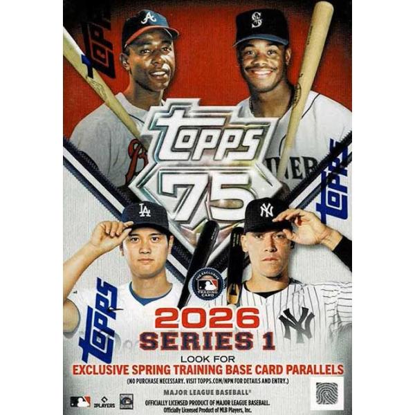 未開封ボックス 2026 Topps Series1 MLB Value Box送料はヤマト宅急便実費