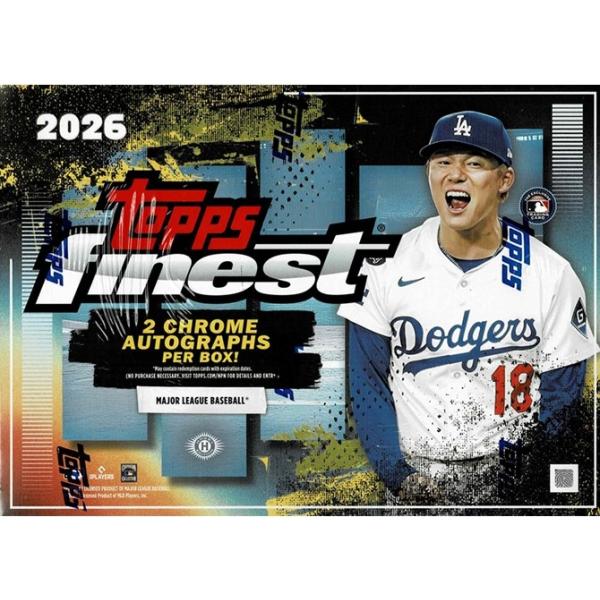 未開封ボックス 2026 Topps Finest MLB Hobby Box送料はヤマト宅急便実費