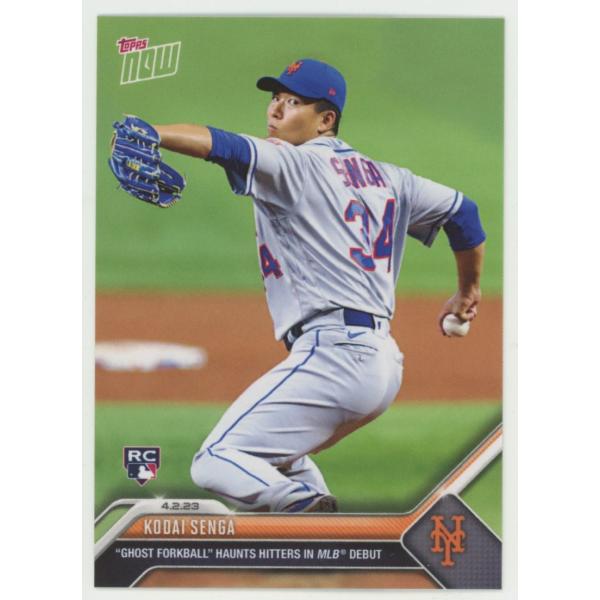 千賀滉大 2023 Topps Now Opening Day 2023年4月2日 Rookie RC ルーキーカード