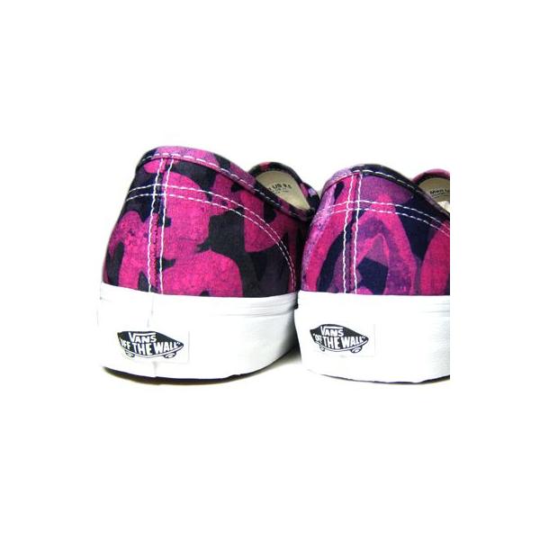 海外モデル VANS AUTHENTIC DELLA BATIK/PINK [バンズ キャンバス オーセンティック デラ] :vn0026 ...