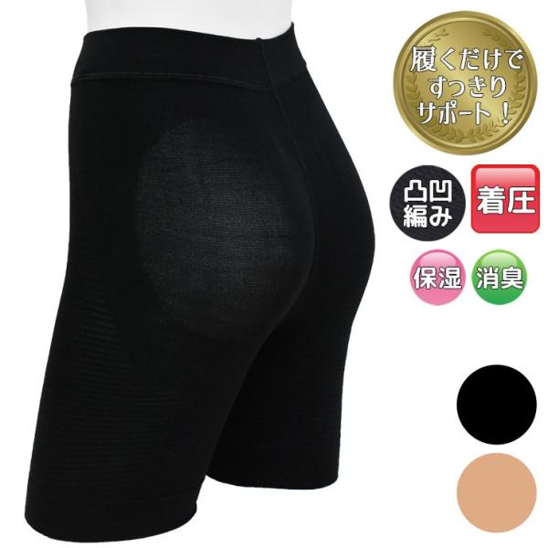 ガードルショーツ Style Up Pants ３分丈 79-531 単品 送料無料 補正下着 ショーツ 補正下着 ガードル お腹引き締め ショーツ ウエスト 引き締め レディース 保湿 消臭 着圧 レディース 3分丈 ボトムス（03594...