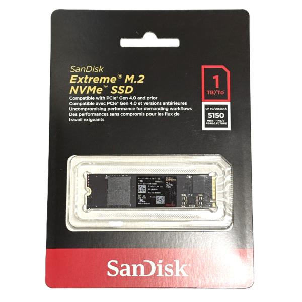 ●型番：SDSSDX3N-1T00-G26●状態：中古・未開封●容量：1TB●保証期間：商品到着日＋7日以内まで●備考：商品画像は代表して撮影したものを編集して掲載しており、小傷等の細部状態に差がある場合がございます。シリアル番号部分等、部...