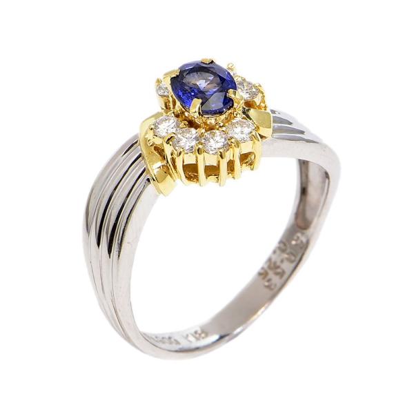 商品番号：c240400054108ブランド名：ノーブランド商品名：0.53ct 天然 ブルーサファイア リング型番：サイズ：13号 アーム幅2.8mm〜4.6mm モチーフ10.4mm×9.8mm刻印：Pt900 K18素材：Pt900 ...
